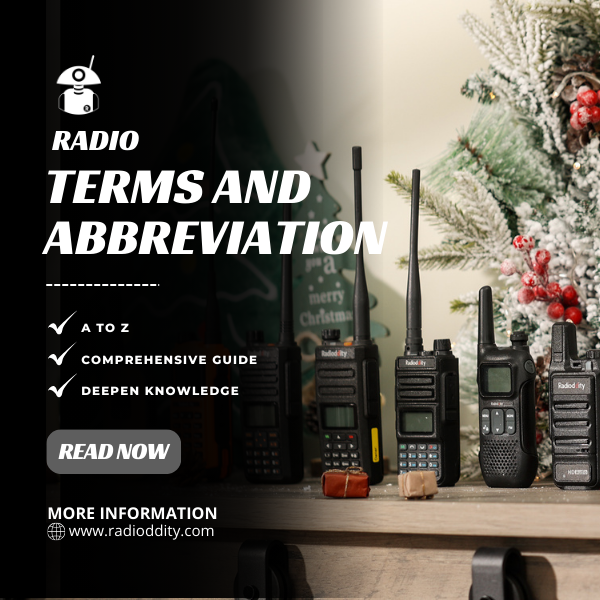 Radio Terms and Abbreviations: A Comprehensive Guide | Radioddity