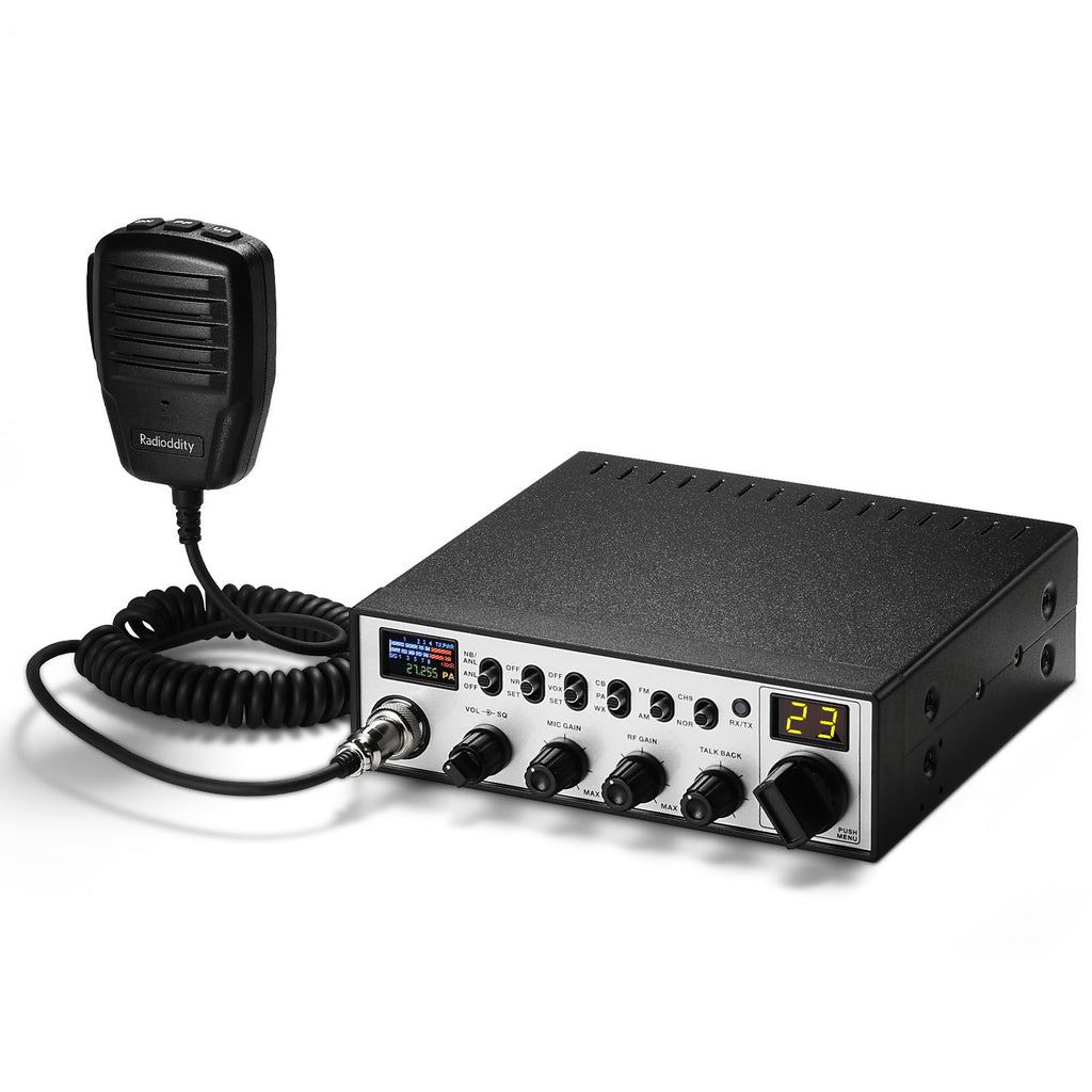Radioddity CB-900 PRO | 4W | AM/FM | Noise Reduction | ASQ | VOX ...