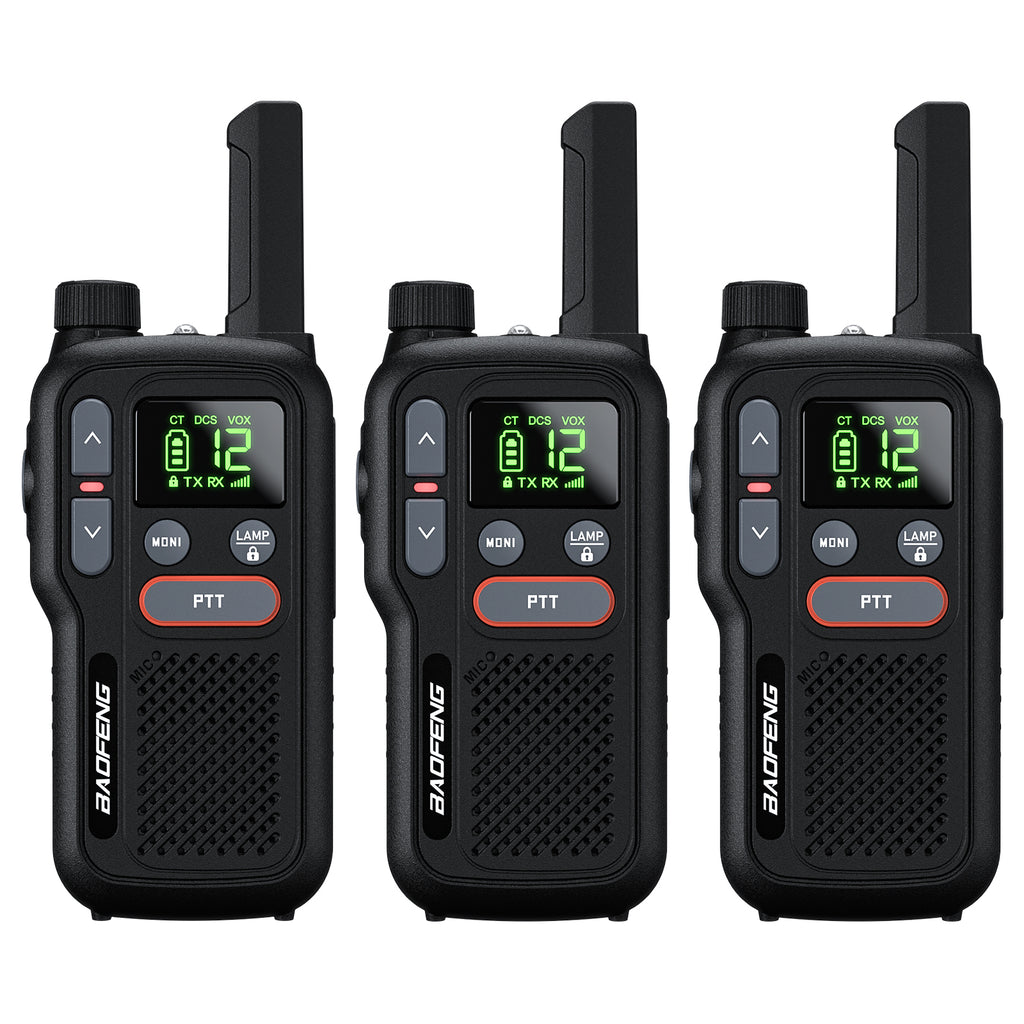 Baofeng GT-18 FRS/PMR Radio | License-free | USB Charging | Dual PTT ...