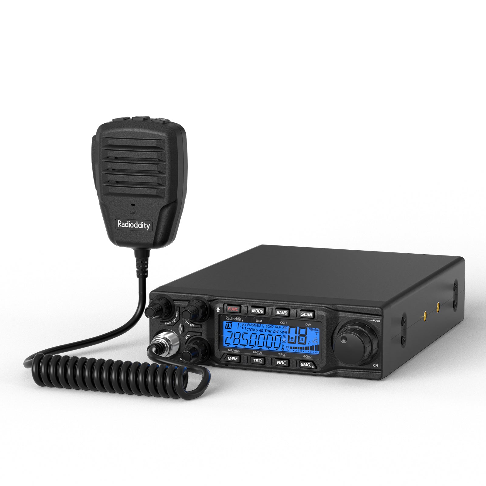 Radioddity QT80 10 Meter Radio | Max 80W | FM AM SSB CW PA | TX & RX B