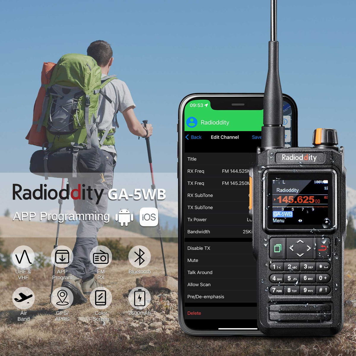 Radioddity - Radioddity announces a new Bluetooth programmable HT ...