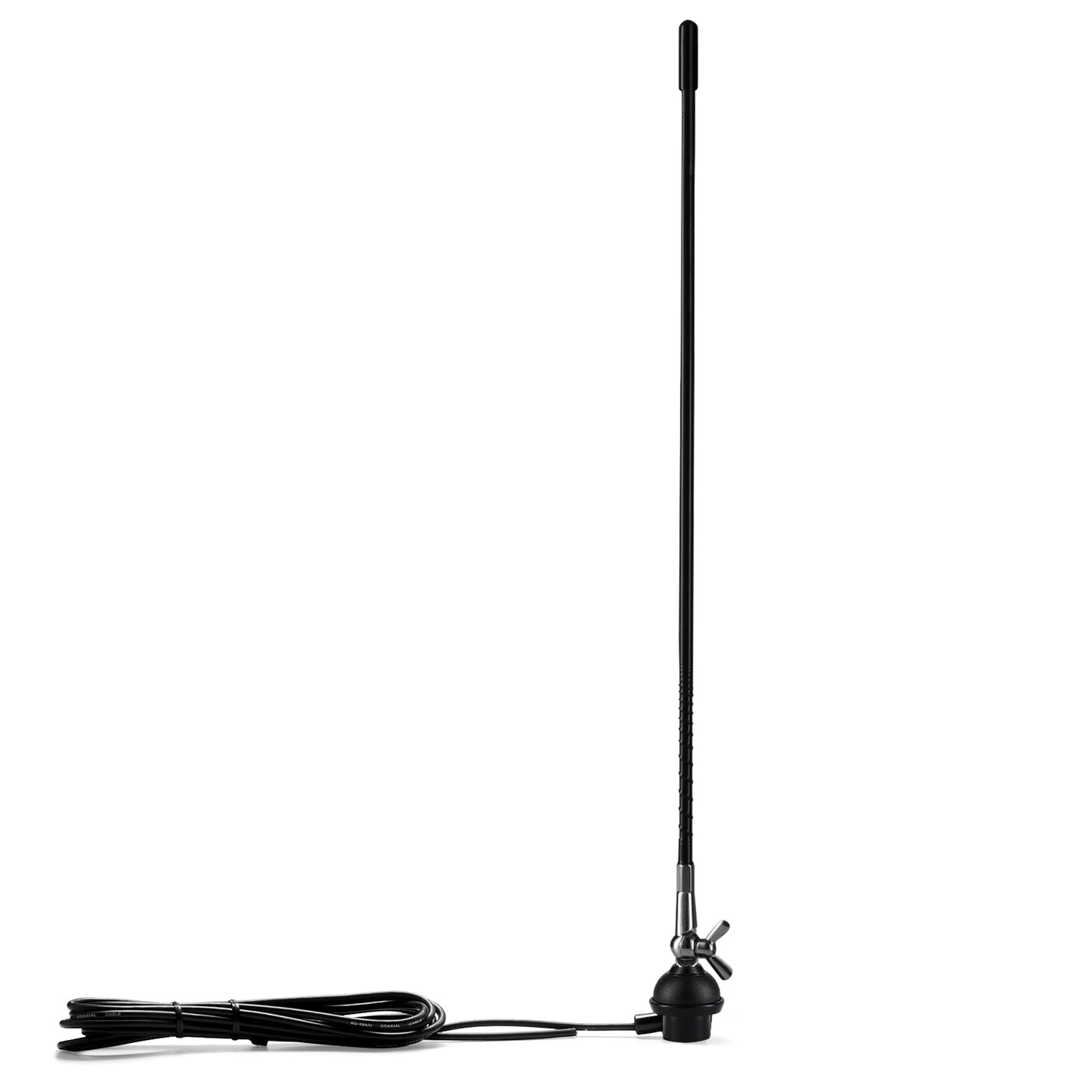 Radioddity CB-514 CB Antenna | 27 Mhz | High Gain Whip Antenna | 157 I