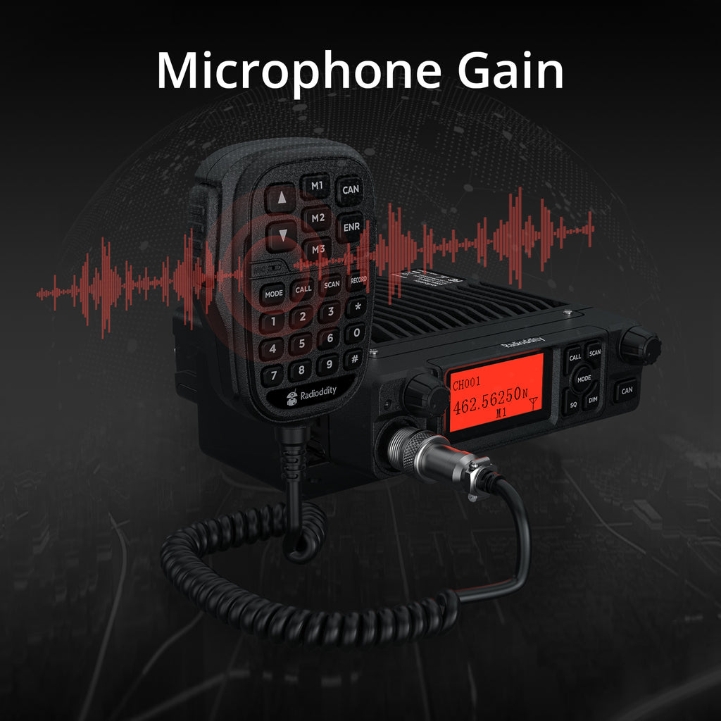 Radioddity DB40-G GMRS Mobile Radio | 40W | Repeater Capable | 199 ...