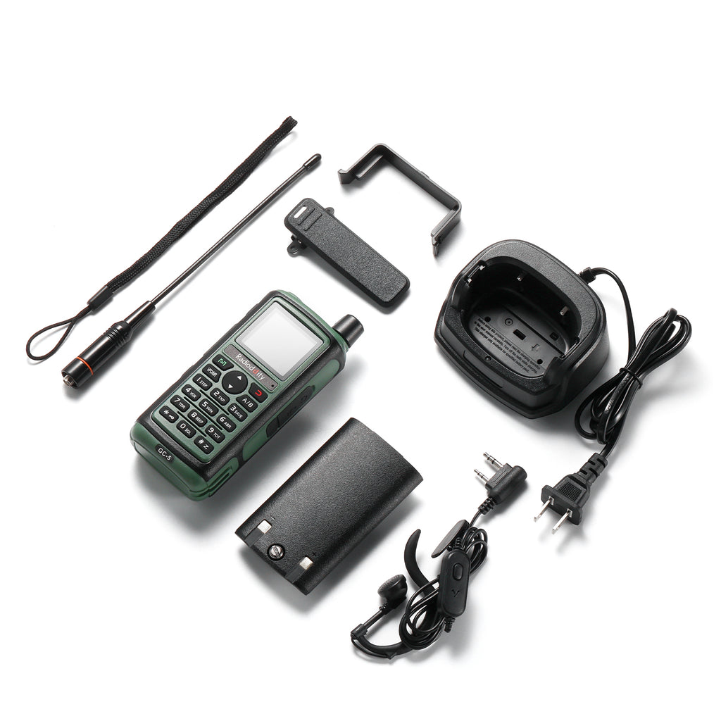 Radioddity GC-5 | Dual Band | 5W | 999 CH | Remote Frequency Copy ...