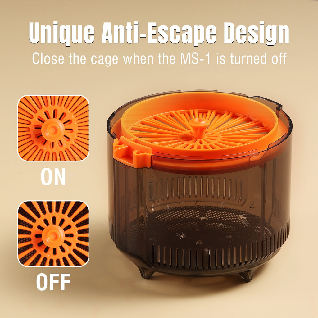 Raddy MS-1 Indoor Insect Trap | Anti-Escape Net Design | Physical Pest ...