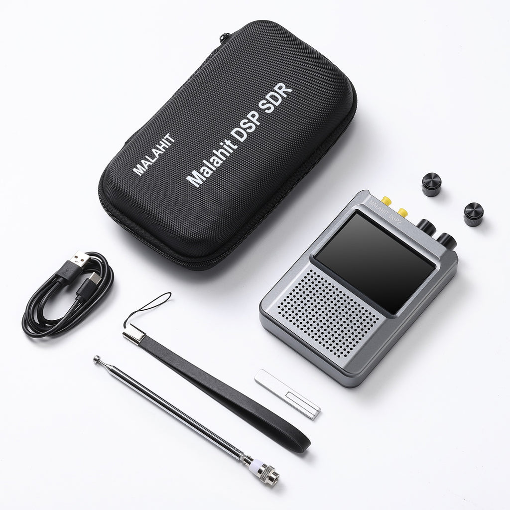 Raddy Malahit DSP2 SDR Radio | IPS Color Touch Screen | AM/SSB/DSB/CW/NFM/WFM/RTTY/FT8 | 5000mAh ...