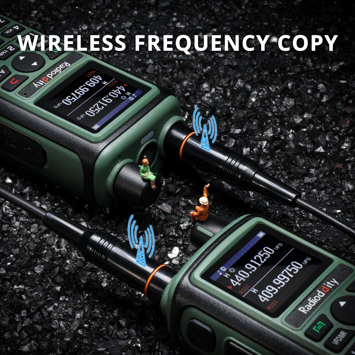 Radioddity GC-5 | Dual Band | 5W | 999 CH | Remote Frequency Copy | Co