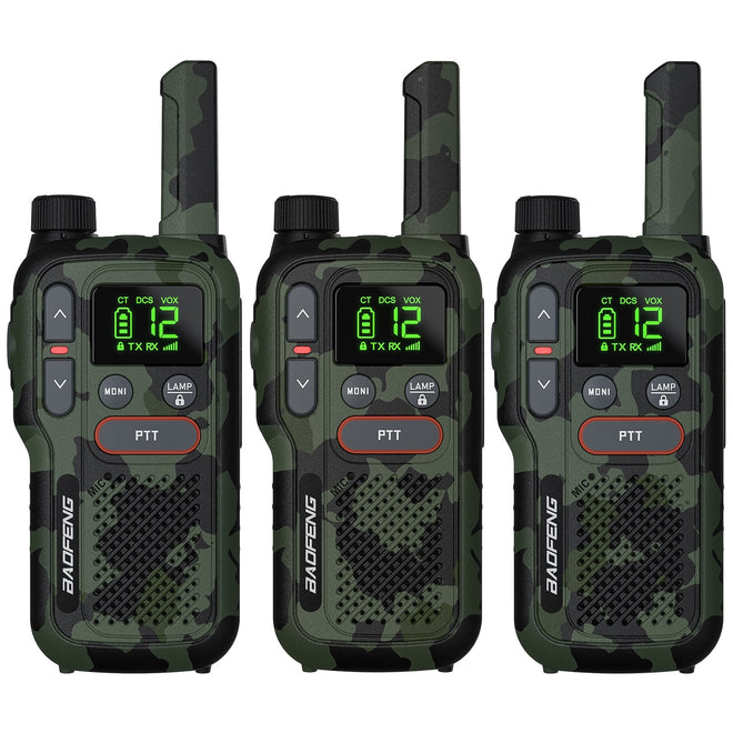 Baofeng GT-18 FRS/PMR Radio | License-free | USB Charging | Dual PTT ...