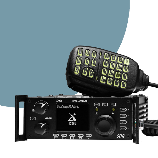 Xiegu G90 HF Radio | SDR | QRP | Auto Antenna Tuner | 20W | Remote Head ...