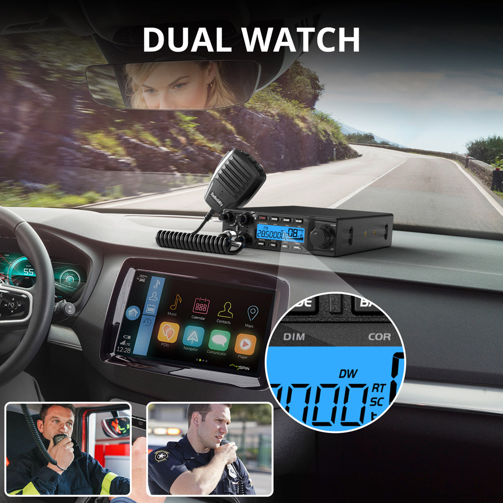 Radioddity QT80 10 Meter Radio | Max 80W | FM AM SSB CW PA | TX & RX Noise Reduction ...