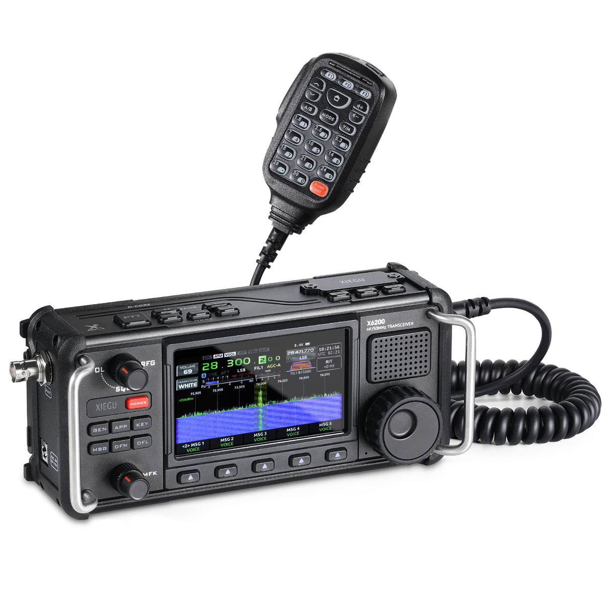 Xiegu X6200 HF Transceiver | Full Mode Full Band | RF Direct Sampling– Radioddity