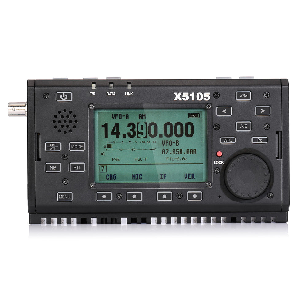 Xiegu X5105 OUTDOOR VERSION HF TRANSCEIVER | V3.0 with CE-19 – Radioddity