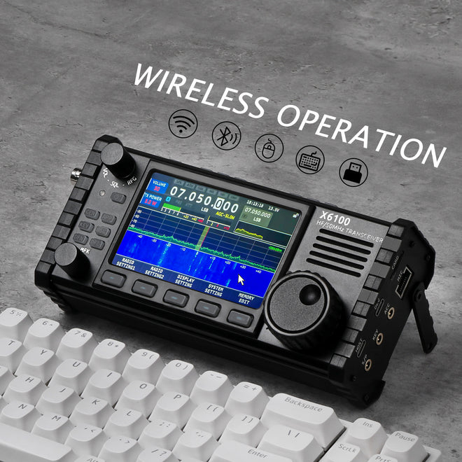 Xiegu X6100 HF Transceiver | Full Mode | SDR Radio | Radioddity