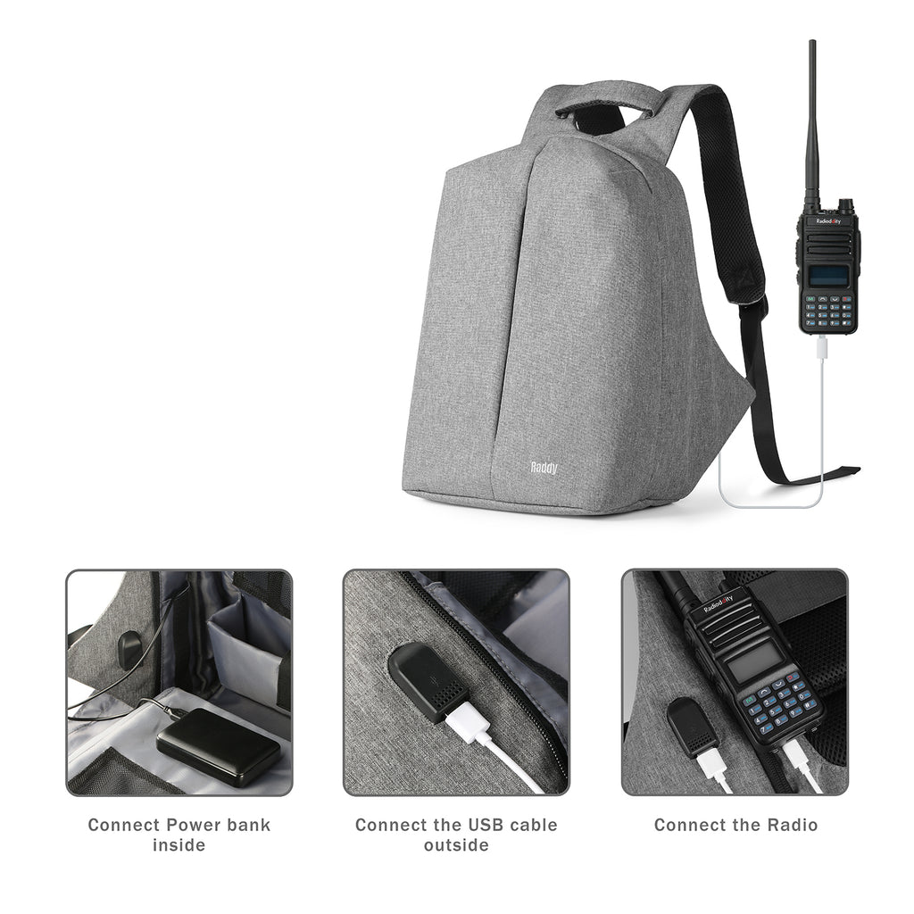 Raddy Multi-function Backpack | Ham Radio Accessories Laptop | Waterpr ...