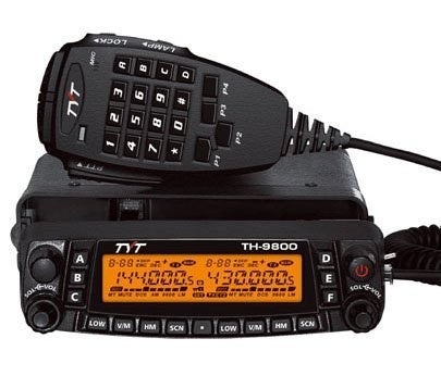 TYT TH-9800 Plus Quad Band Mobile Radio + Programming Cable – Radioddity
